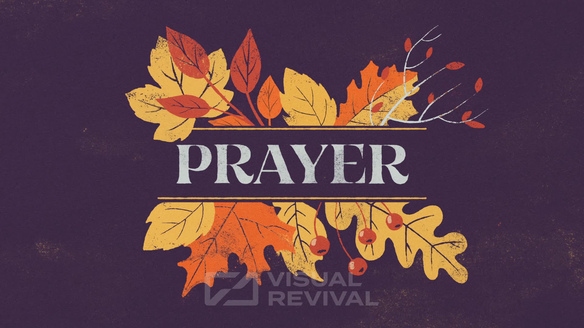 Fall Feelings Motion Title - Prayer | Visual Revival