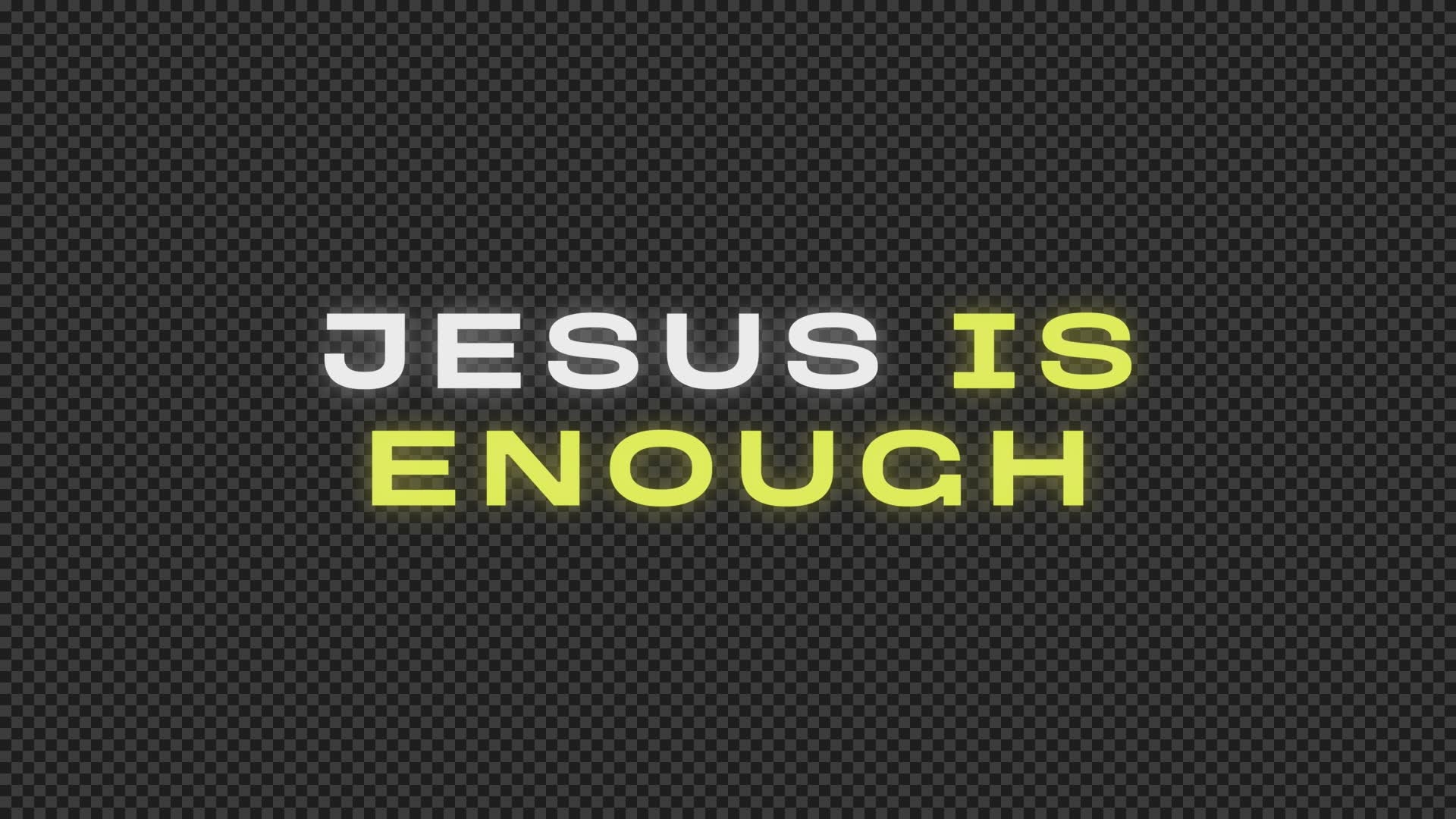 Mirage Title Overlay - Jesus Is Enough | Visual Revival