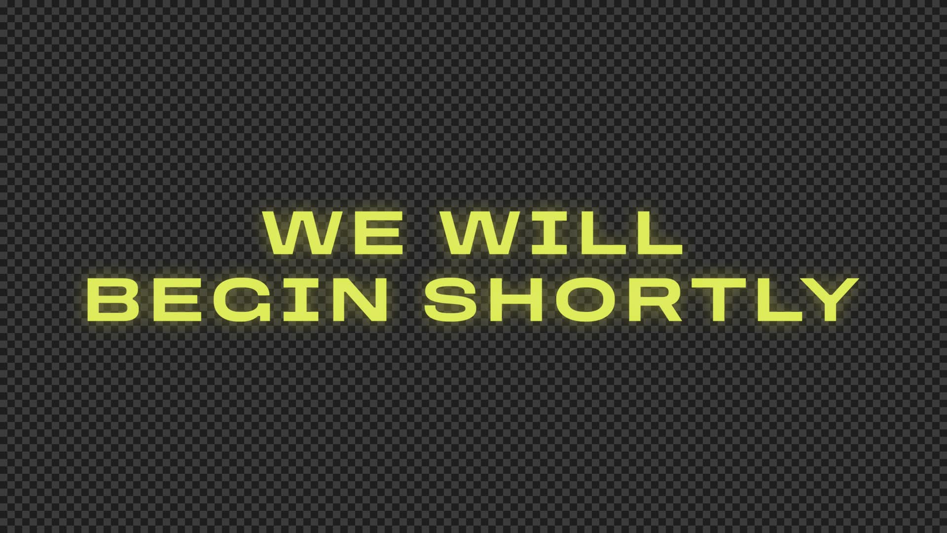 Mirage Title Overlay - We Will Begin Shortly | Visual Revival