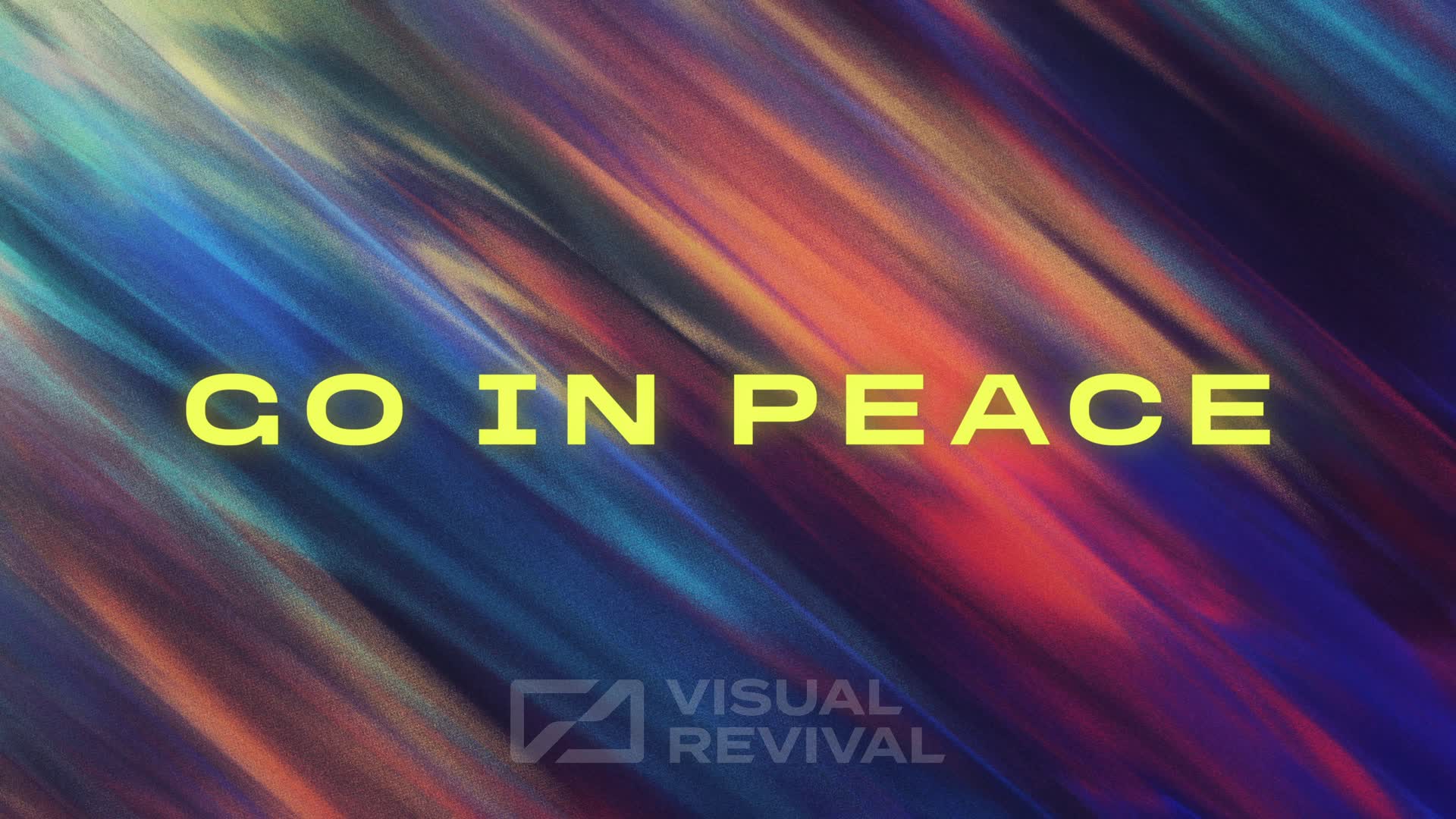 Mirage Title Slide - Go In Peace | Visual Revival