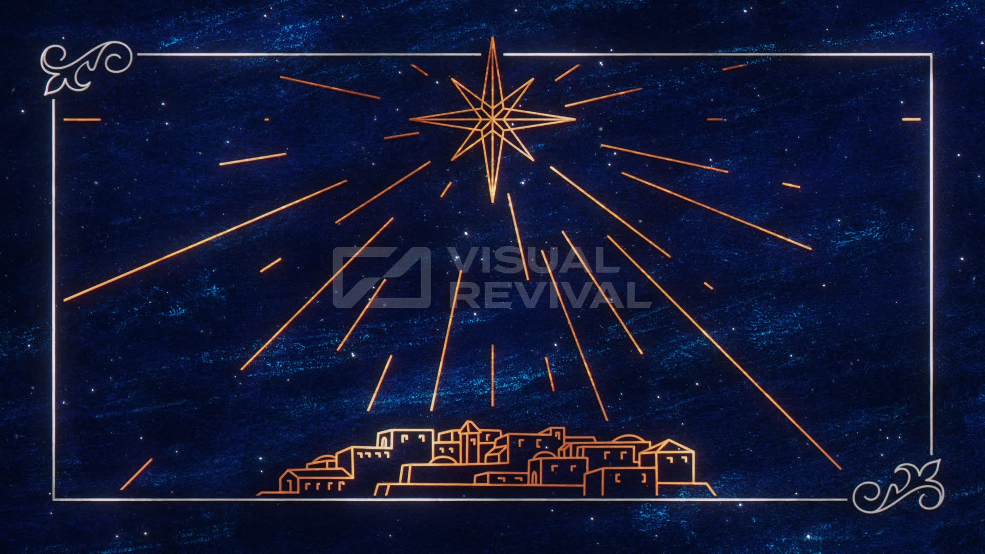 Star Of Wonder Still - Blue Bethlehem | Visual Revival