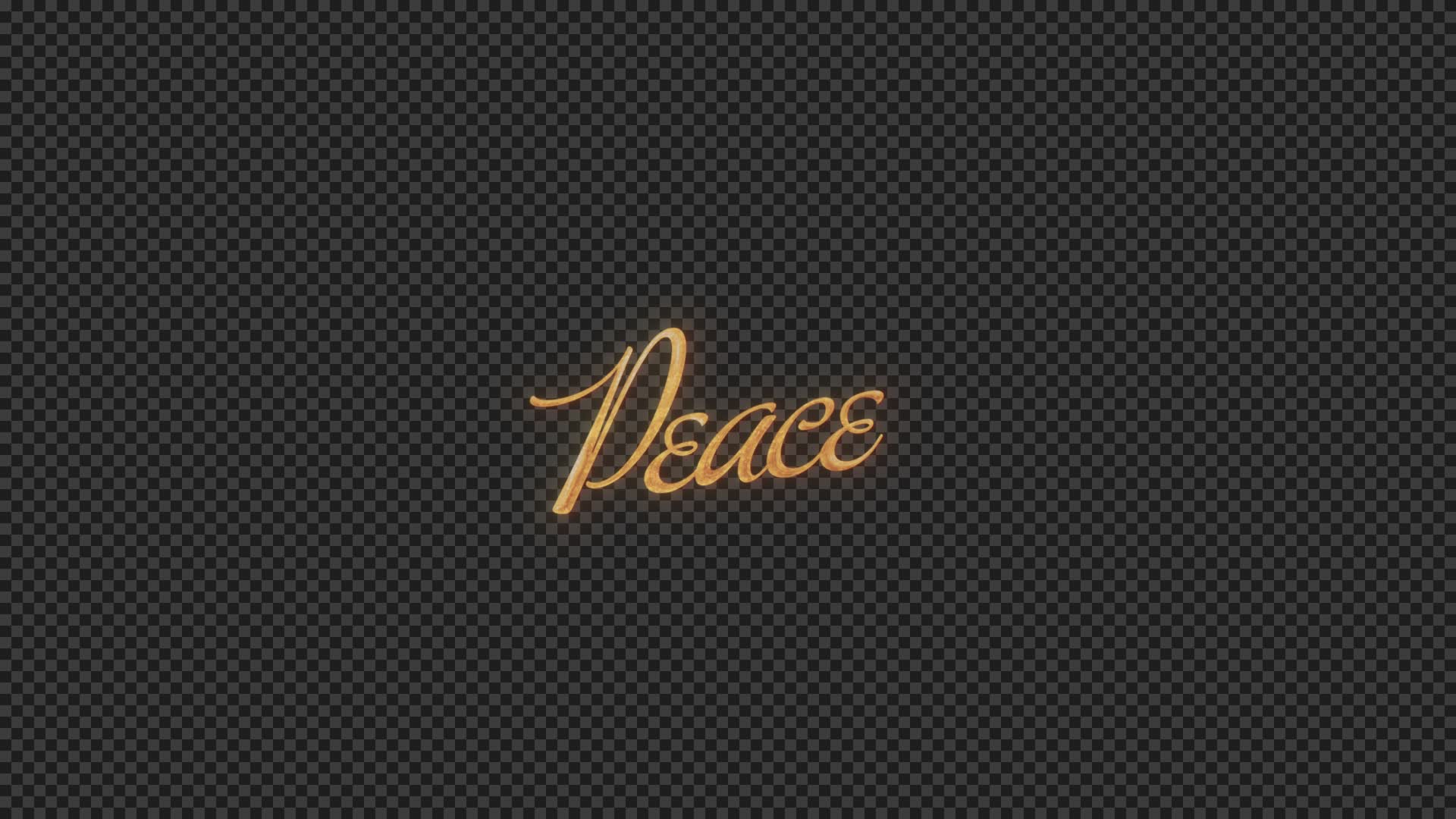 Star Of Wonder Title Overlay - Peace | Visual Revival