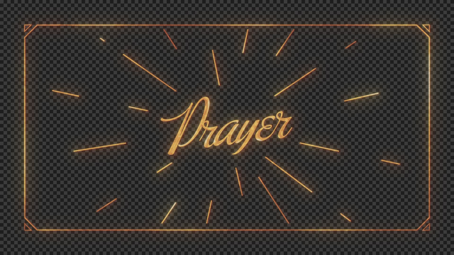 Star Of Wonder Title Overlay - Prayer | Visual Revival