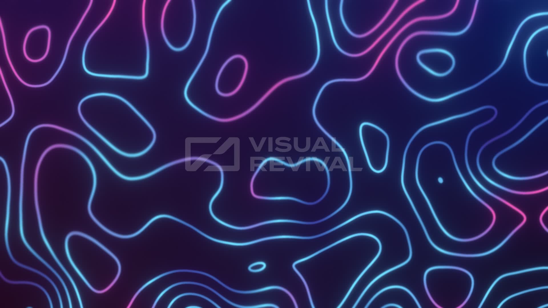 Topo Forms Still - Topo Neon 3 | Visual Revival