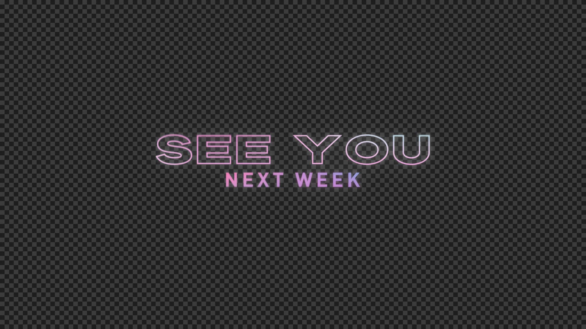 Topo Forms Title Overlay - See You Next Week | Visual Revival