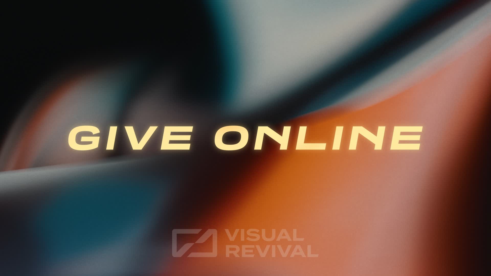 Flow Title Slide - Give Online | Visual Revival