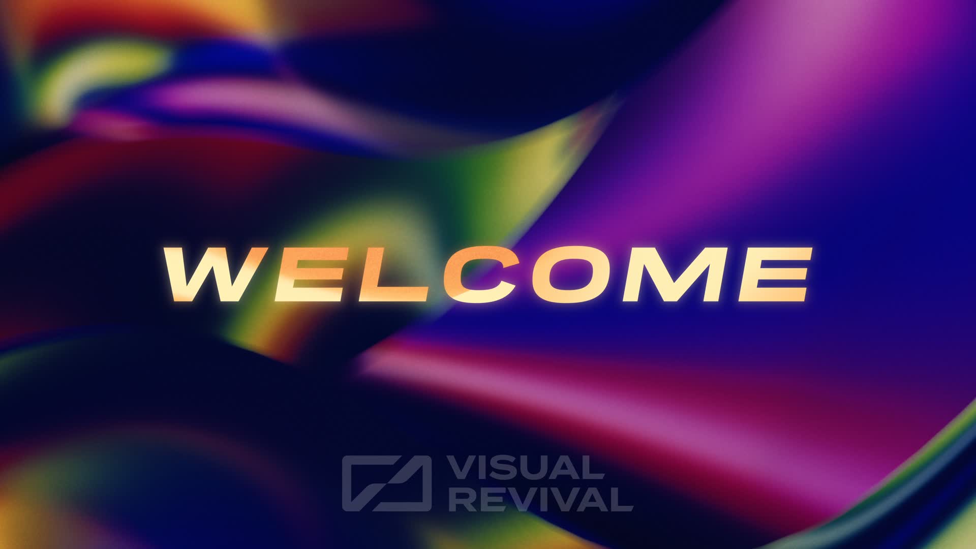 Flow Title Slide - Welcome | Visual Revival