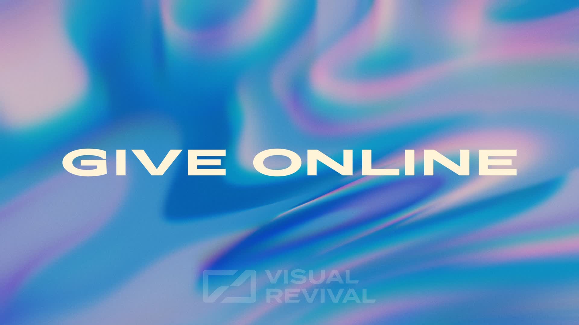 Slope Title Slide - Give Online | Visual Revival