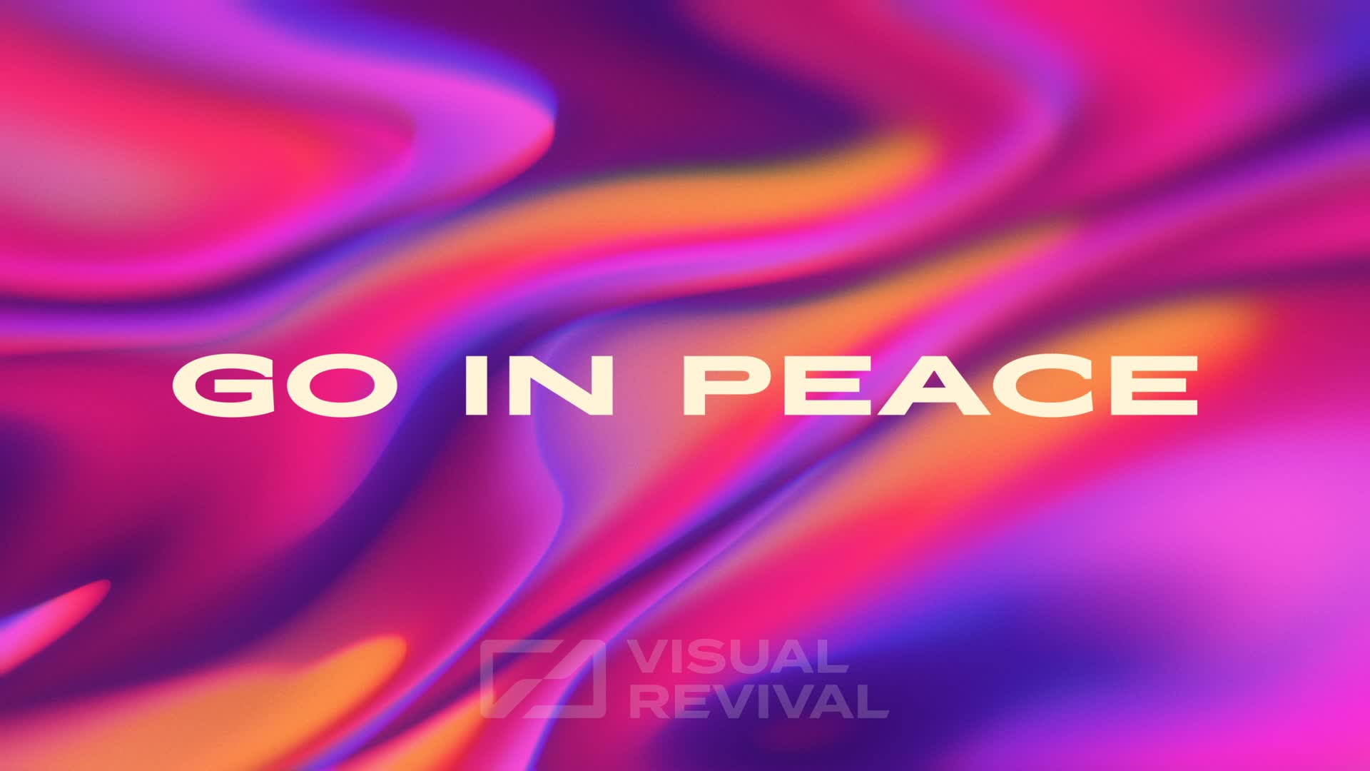 Slope Title Slide - Go In Peace | Visual Revival