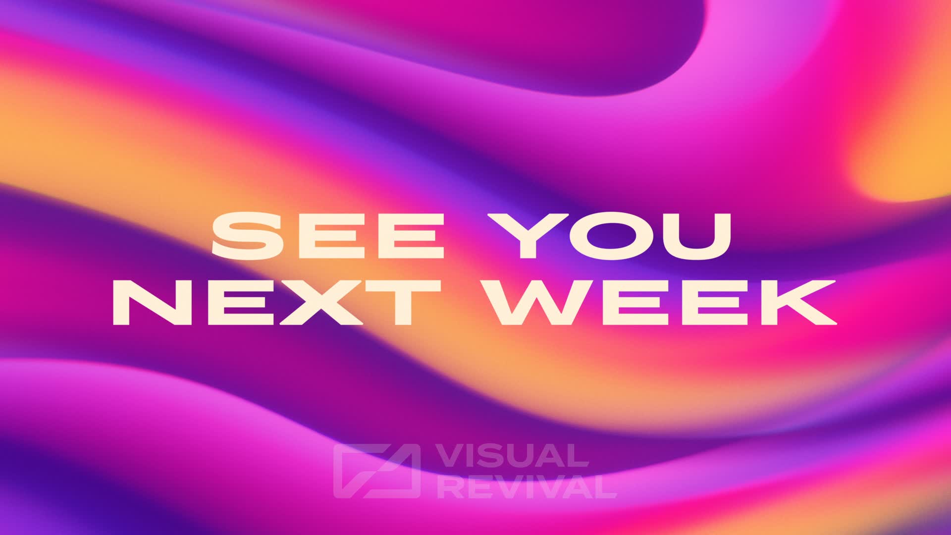 Slope Title Slide - See You Next Week | Visual Revival