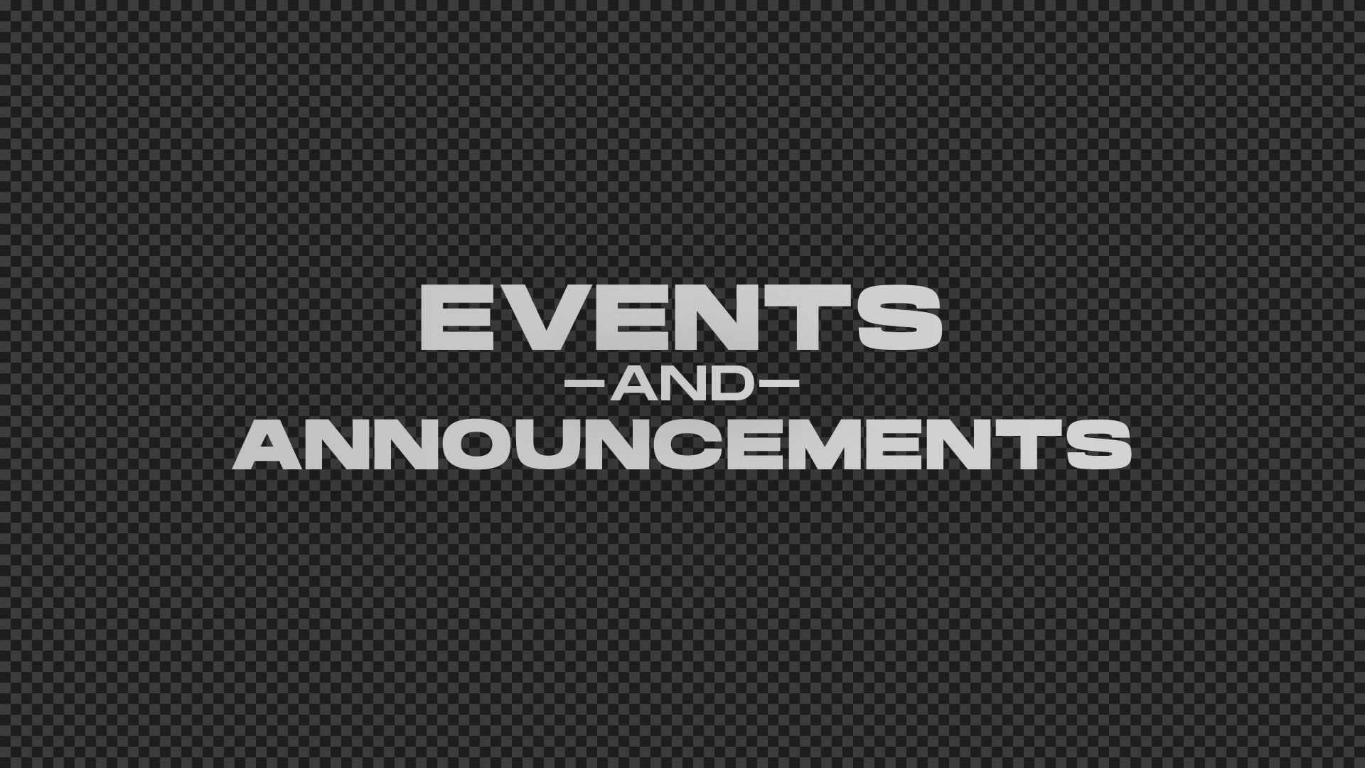 Future Shapes Title Overlay - Events And Announcenments | Visual Revival