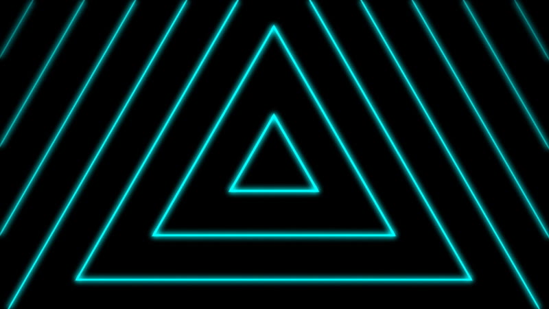 Neon Triangle | Visual Revival