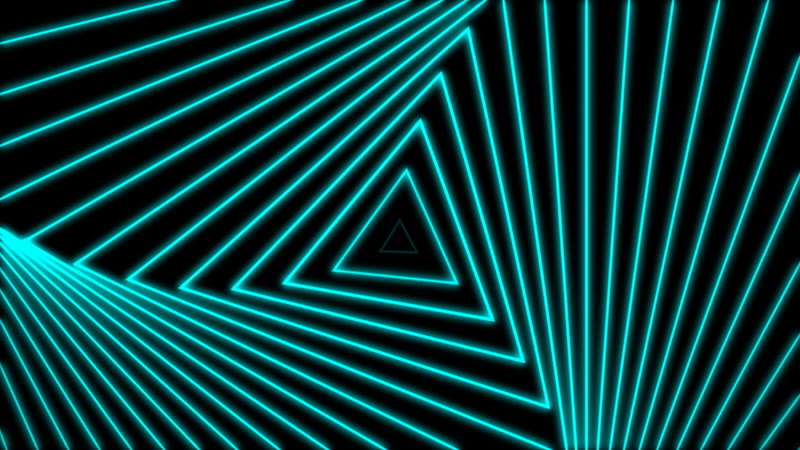 Neon Triangle | Visual Revival