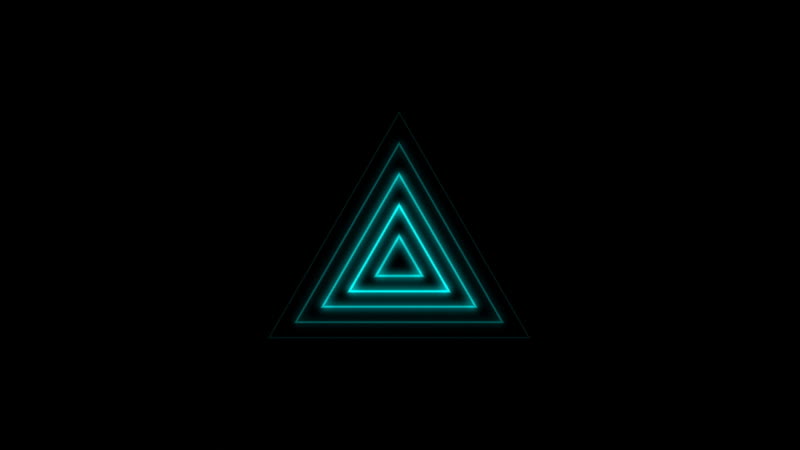 Neon Triangle | Visual Revival