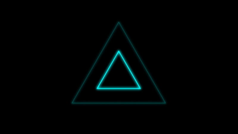 Neon Triangle | Visual Revival