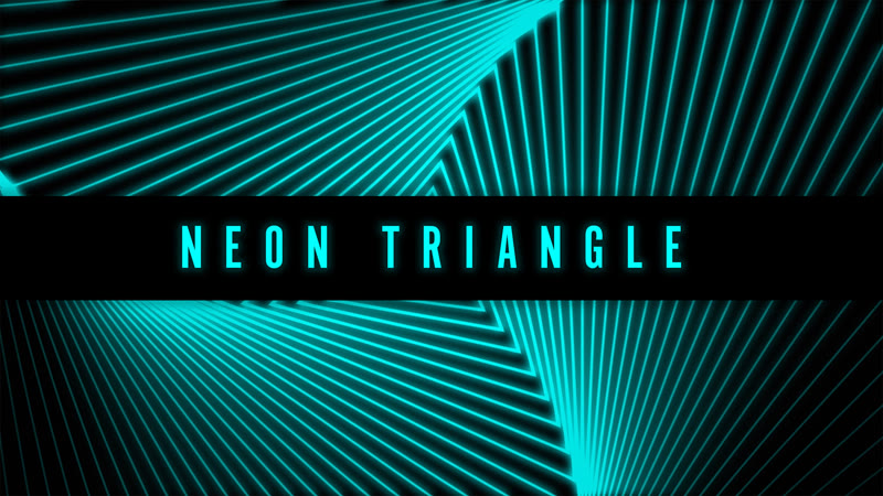 Neon Triangle | Visual Revival