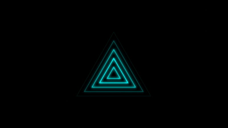 Neon Triangle | Visual Revival