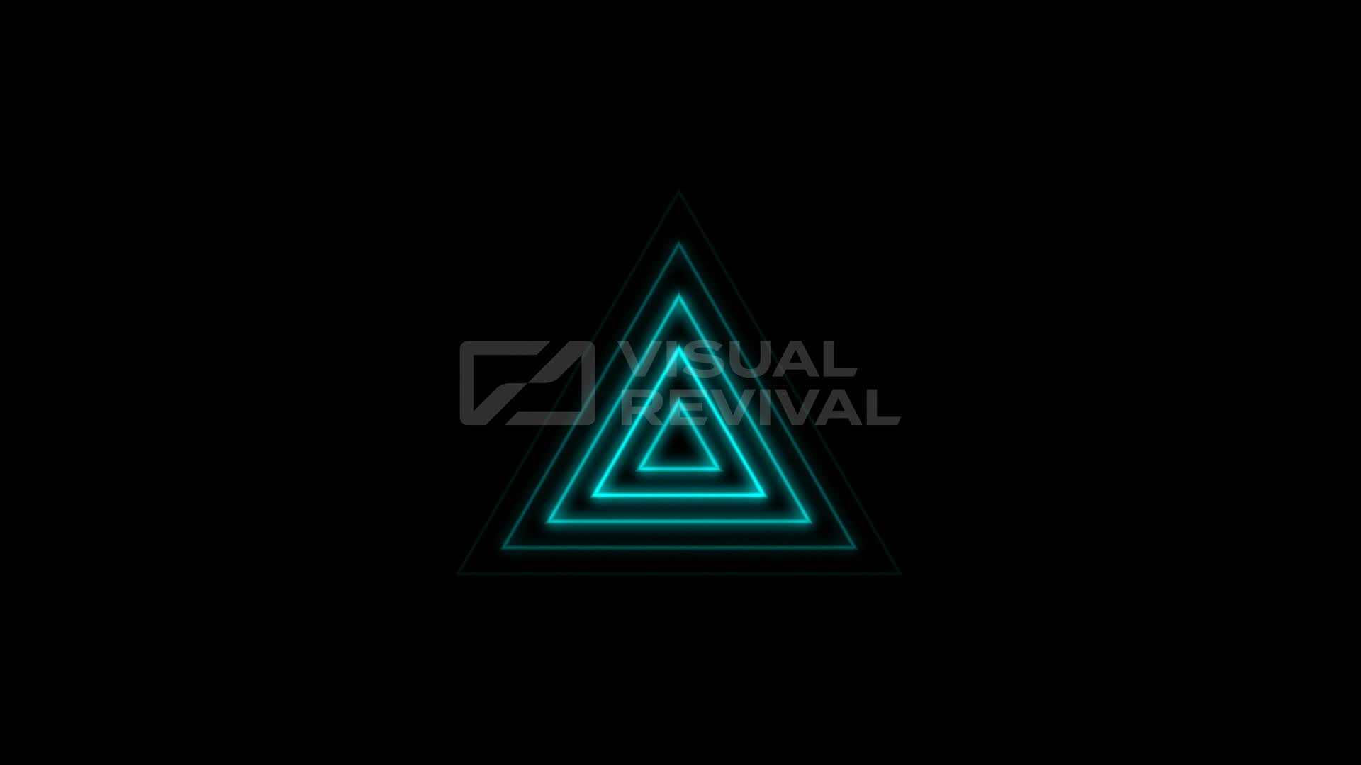 Neon Triangle Still 05 | Visual Revival