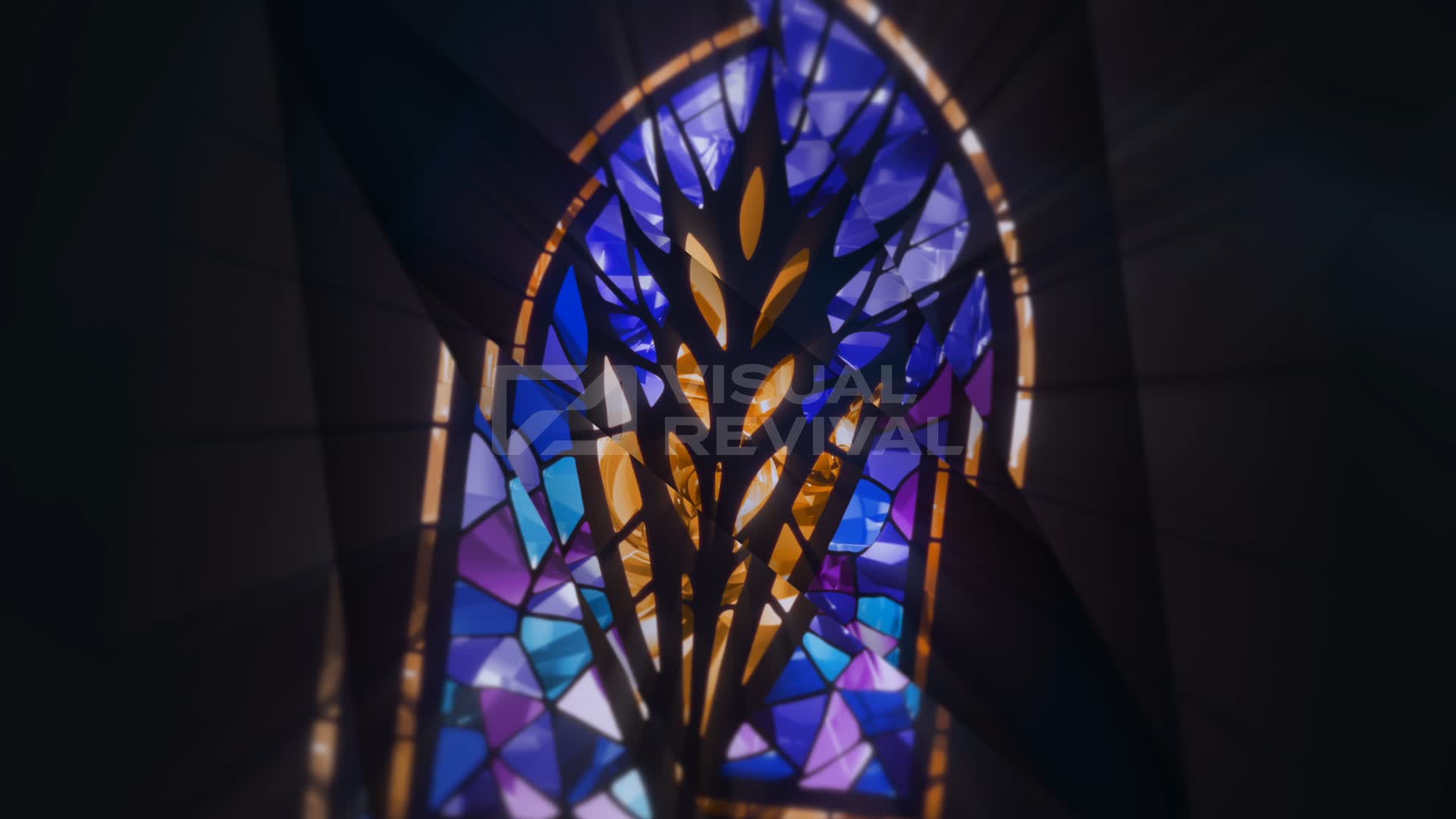 Stained Glass Figures Still - Parallax 6 | Visual Revival
