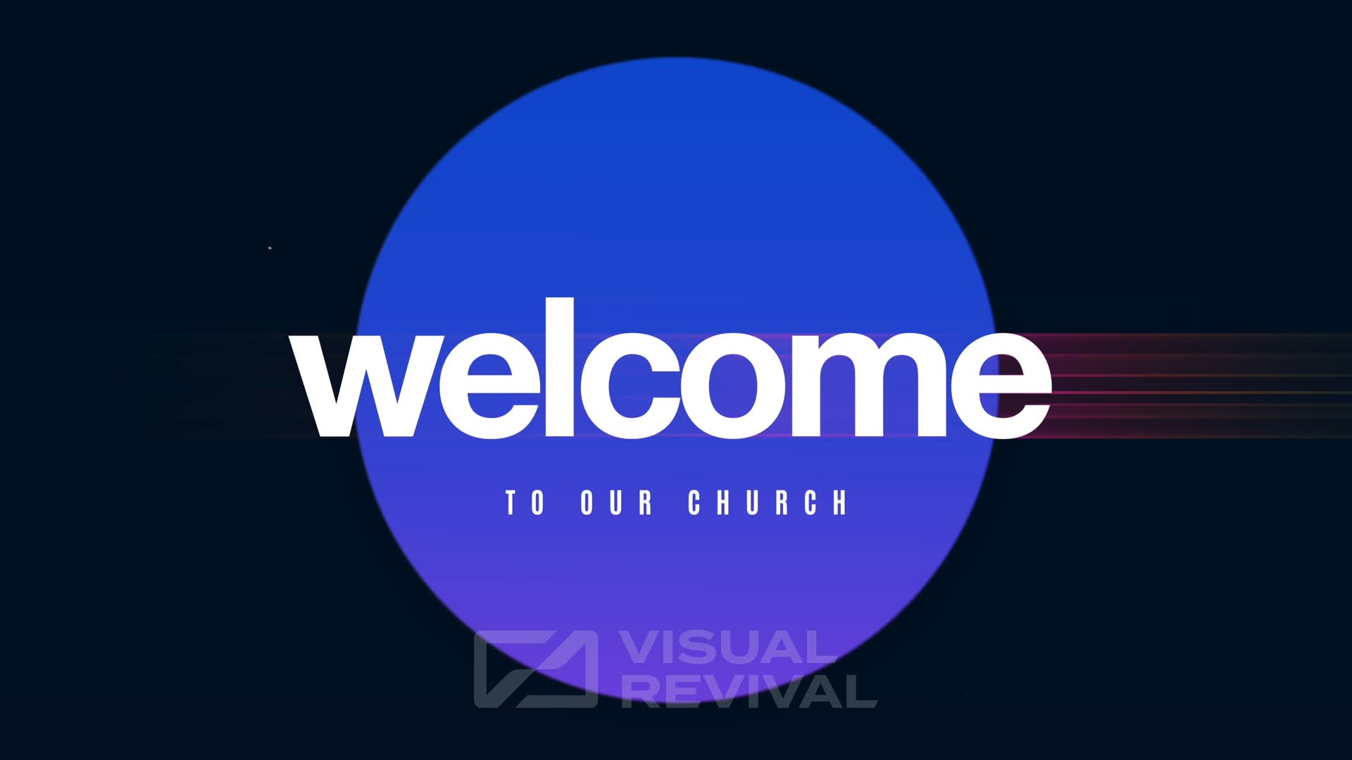Summer Fun Title Slides - Welcome To Our Church | Visual Revival