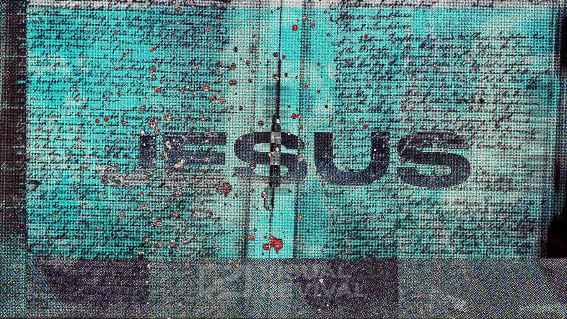 Words Of Grace Title Slide - Jesus | Visual Revival