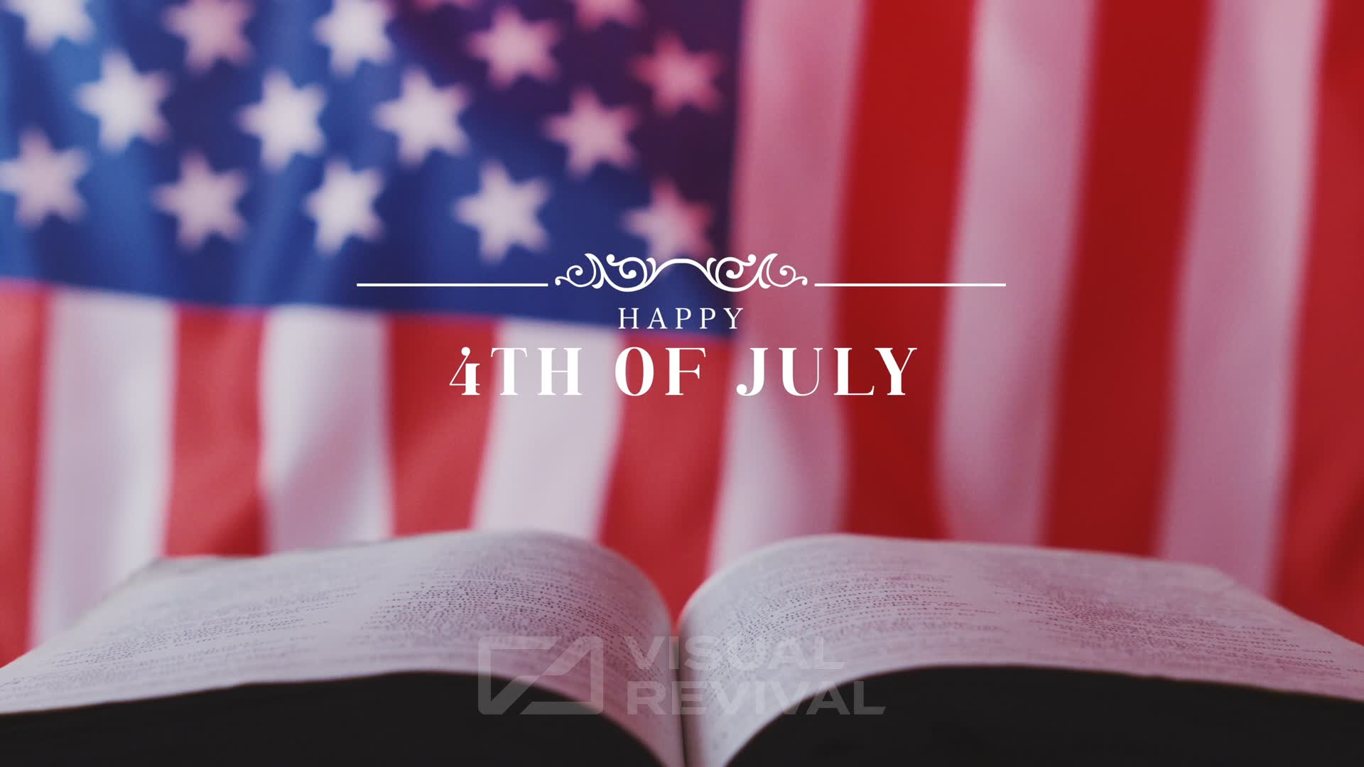 4th Of July Title Slide - Happy 4th Of July | Visual Revival