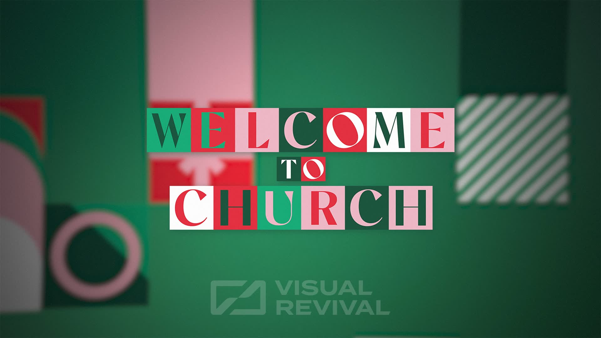 Santas Workshop Title Slide - Welcome To Church | Visual Revival