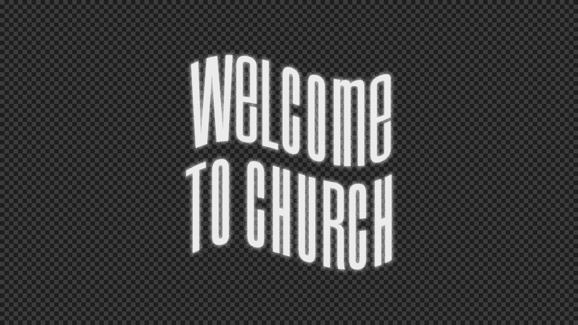 Waves Title Overlay - Welcome To Church | Visual Revival