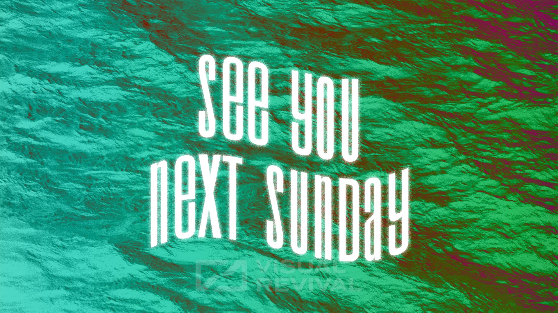Waves Title Slides - See You Next Sunday | Visual Revival