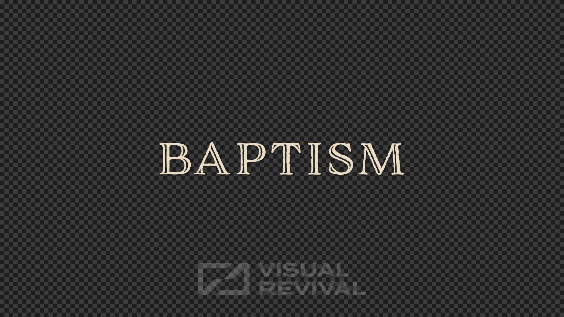 Golden Summits Title Overlay - Baptism | Visual Revival