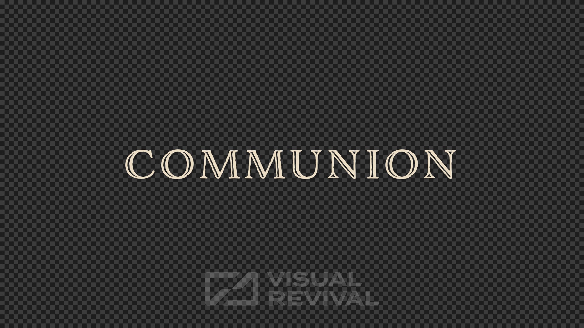 Golden Summits Title Overlay - Communion | Visual Revival