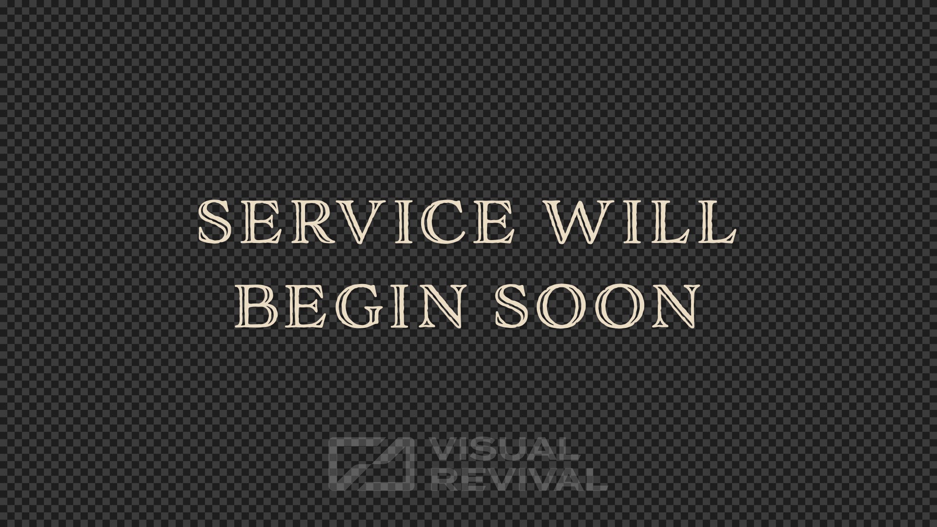Golden Summits Title Overlay - Service Will Begin Soon | Visual Revival