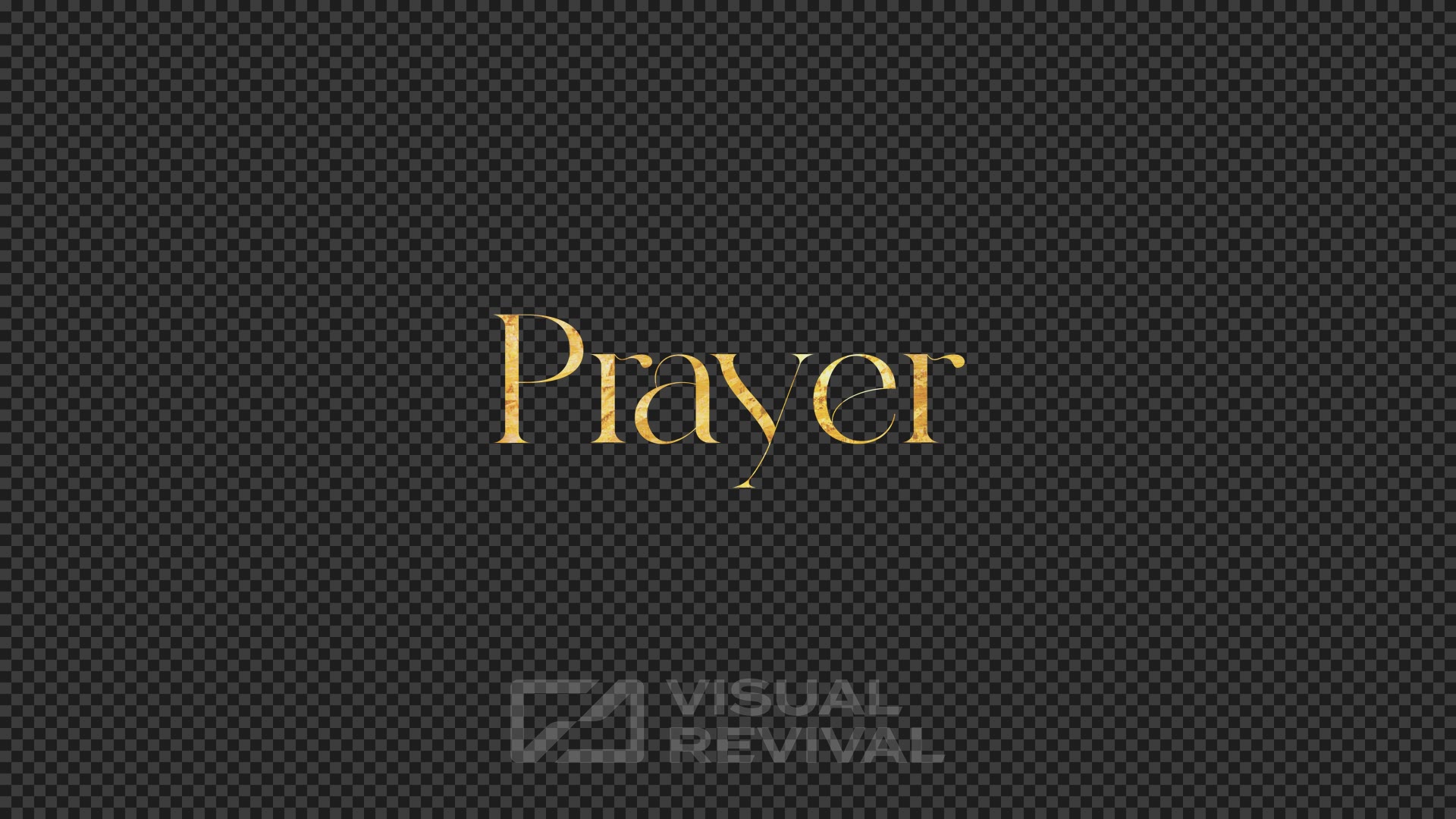 Incarnation Sky Title Overlay - Prayer | Visual Revival