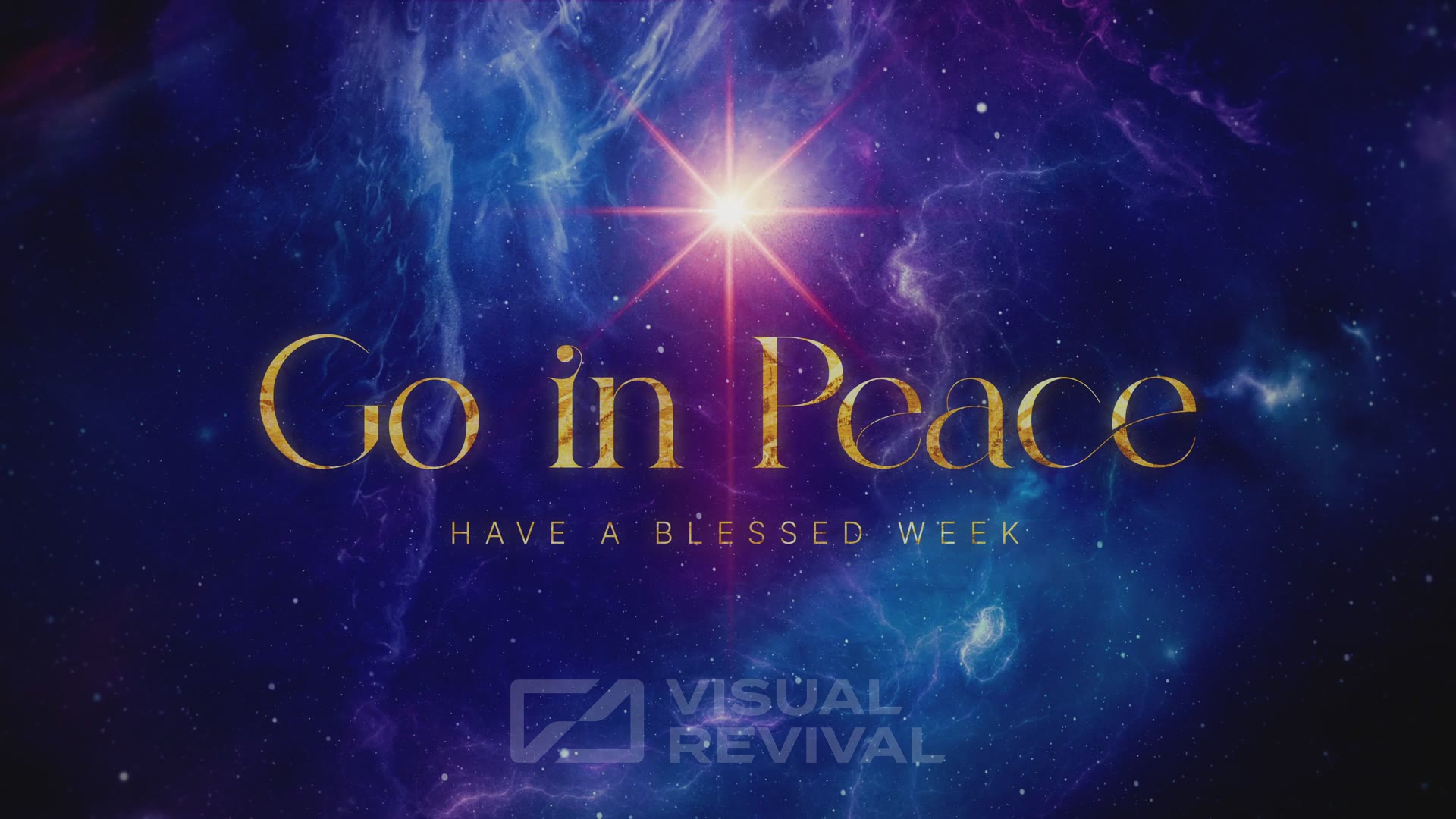 Incarnation Sky Title Slide - Go In Peace | Visual Revival