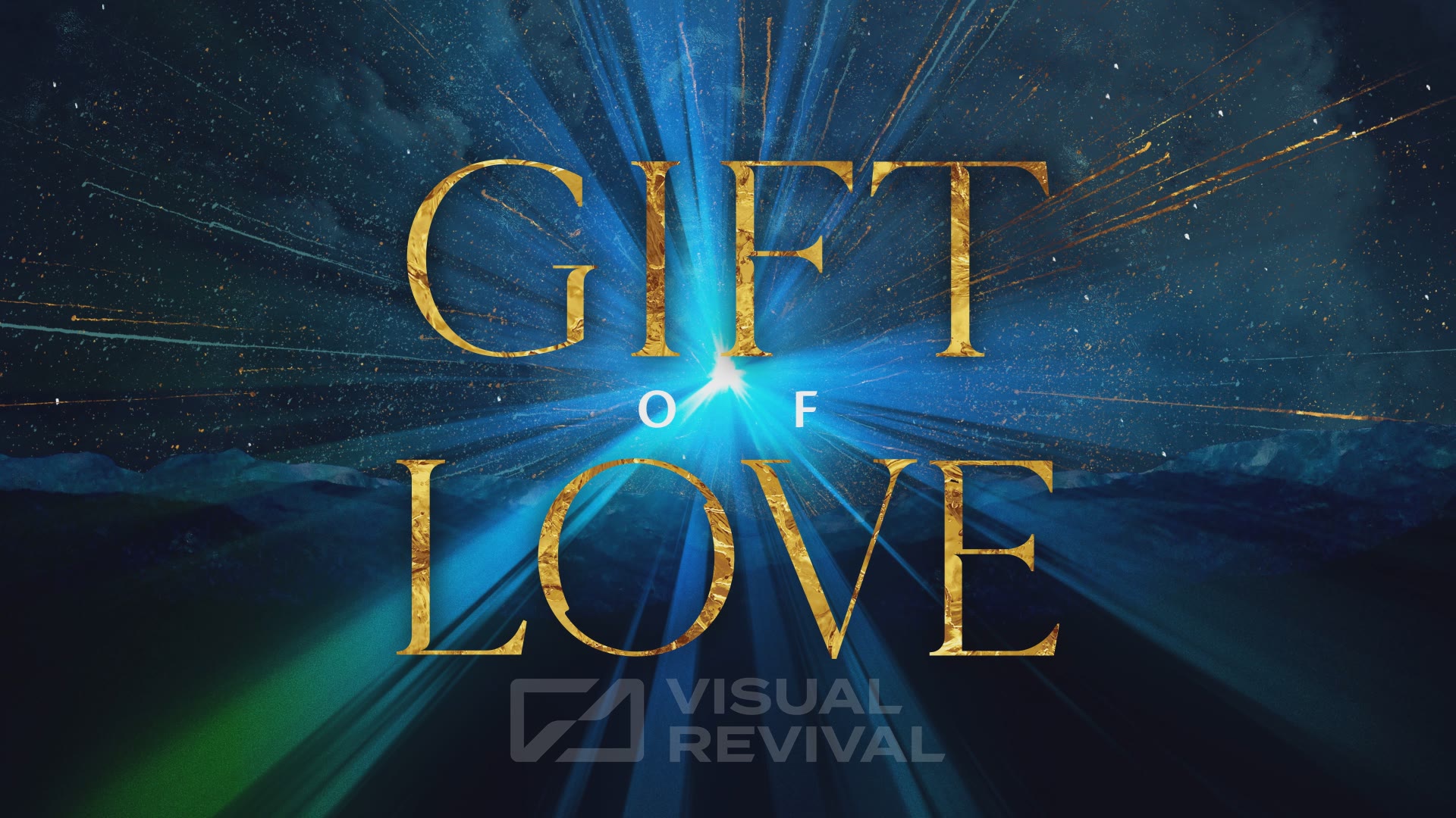 Silent Night Title Slide - Gift Of Love | Visual Revival