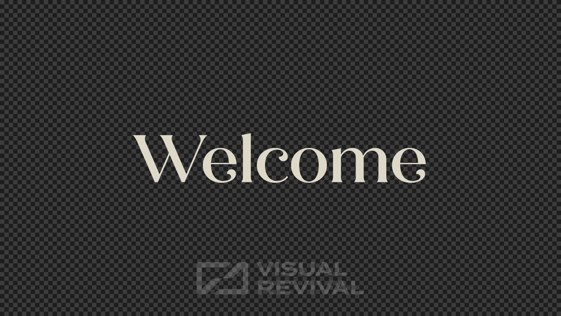 Star Of Wonder Title Overlay - Welcome | Visual Revival