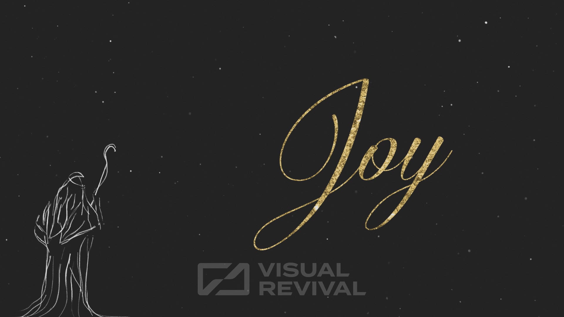Silent Night Title Slide - Joy | Visual Revival