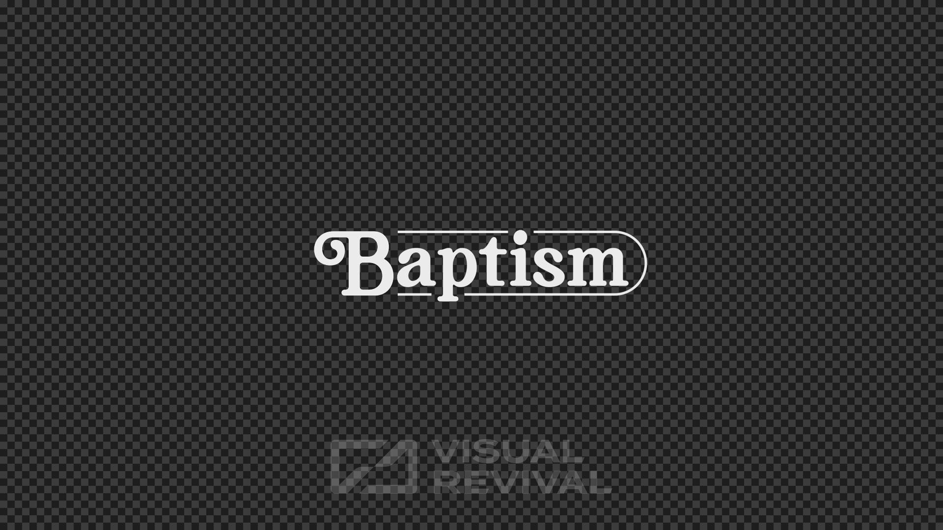 Autumn Colors Title Overlay - Baptism | Visual Revival