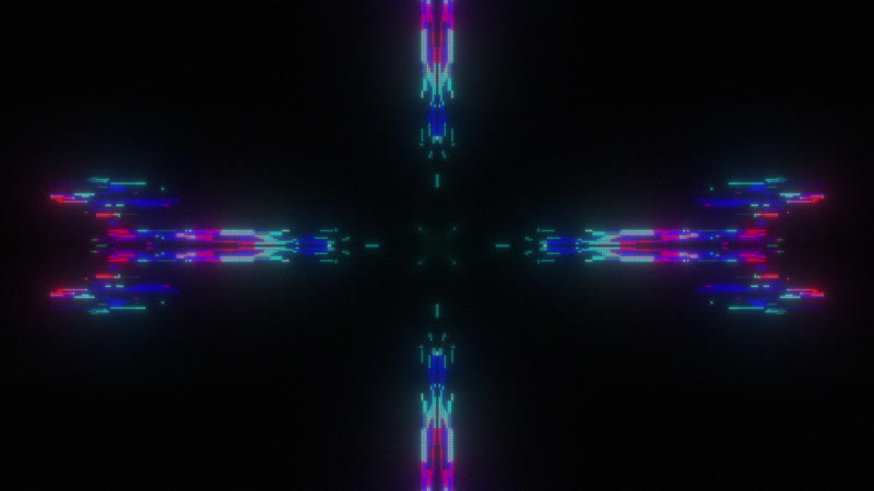 LED Glitch | Visual Revival