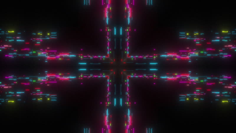 LED Glitch | Visual Revival