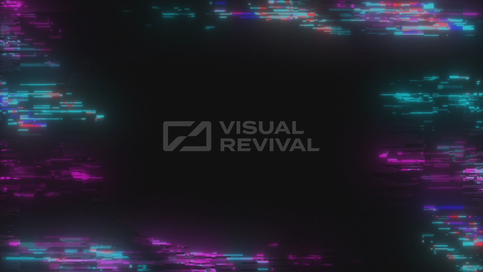 LED Glitch Still 04 | Visual Revival