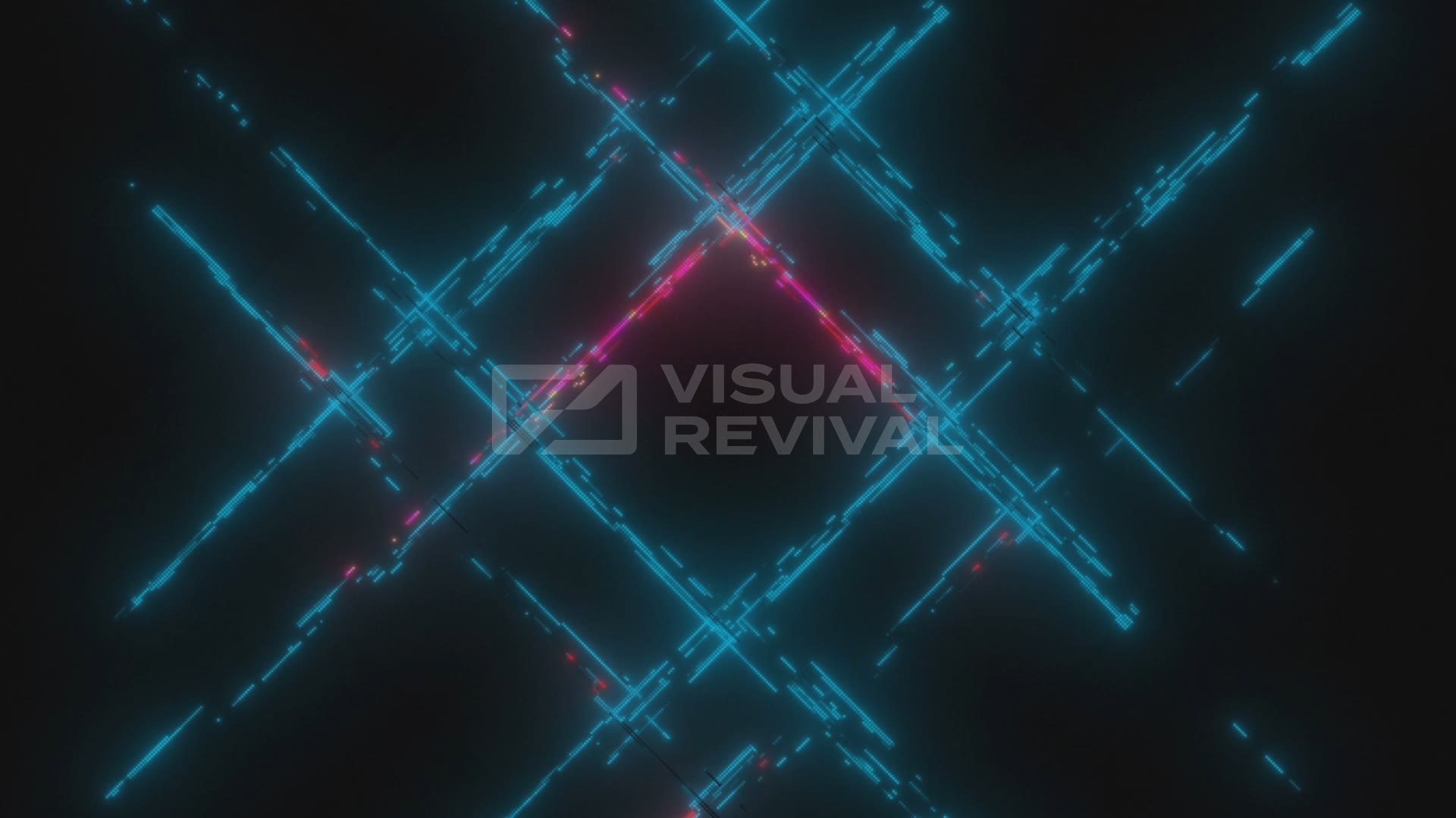 LED Glitch Still 06 | Visual Revival