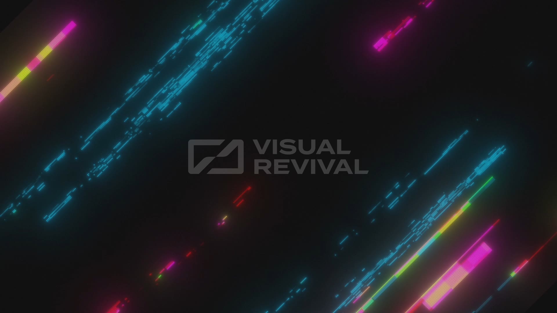 LED Glitch Still 07 | Visual Revival