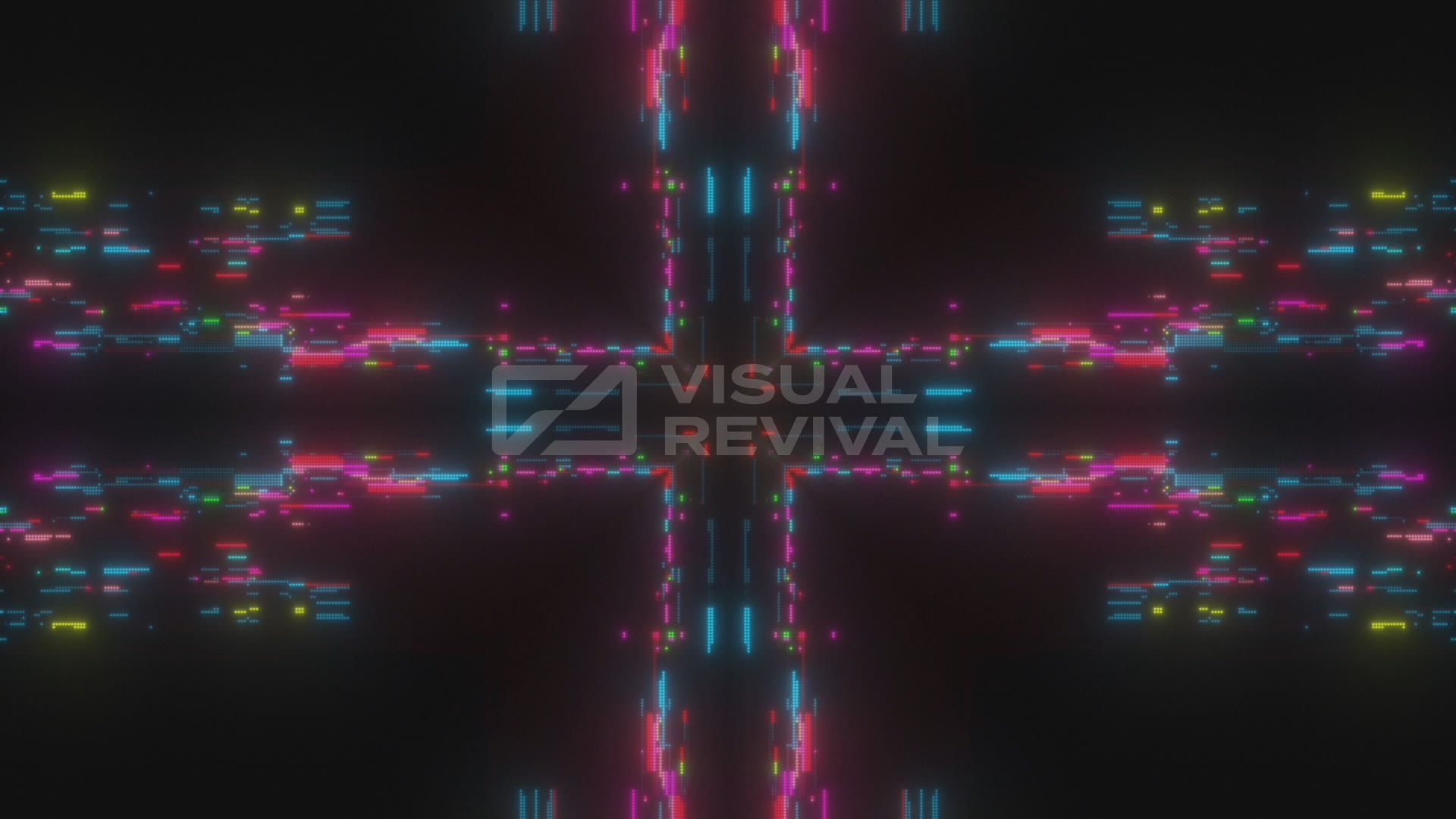 LED Glitch Still 11 | Visual Revival
