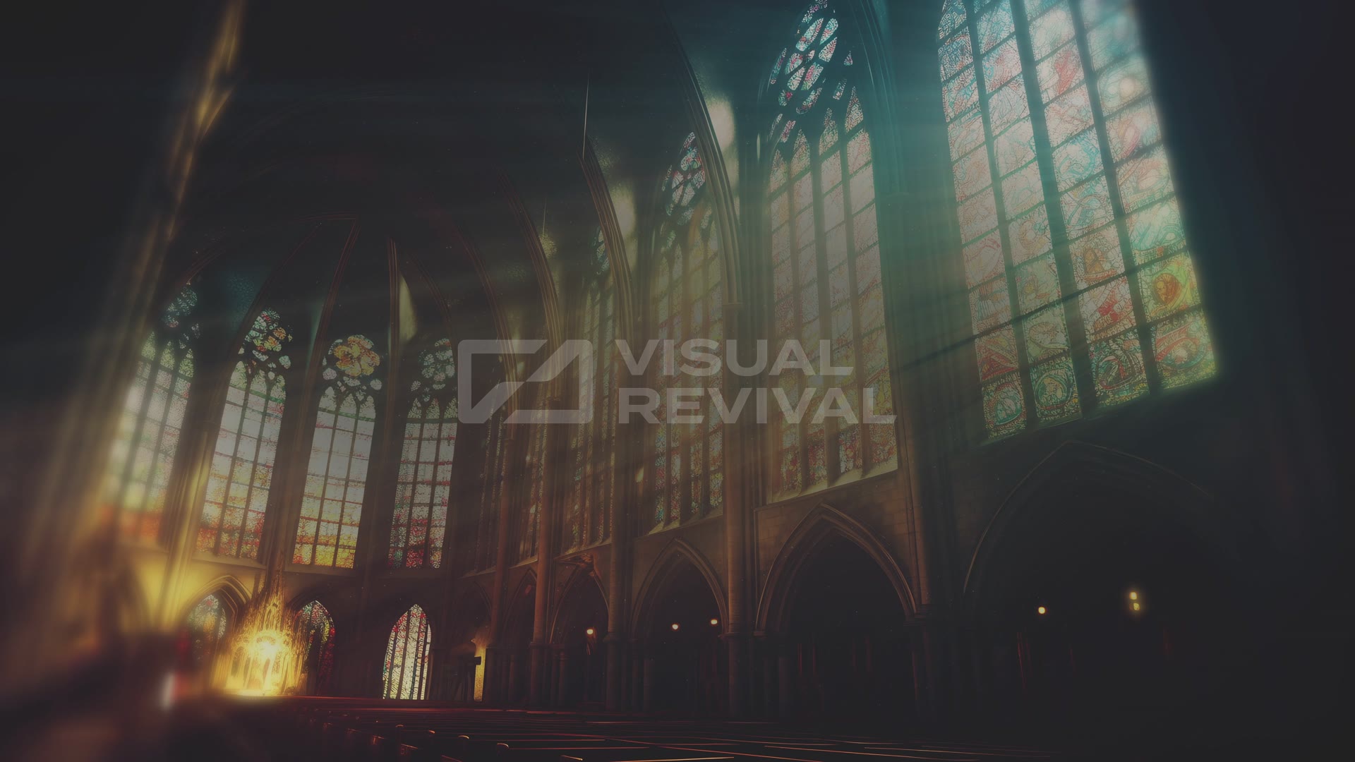 Cathedral Glass Still 20 | Visual Revival
