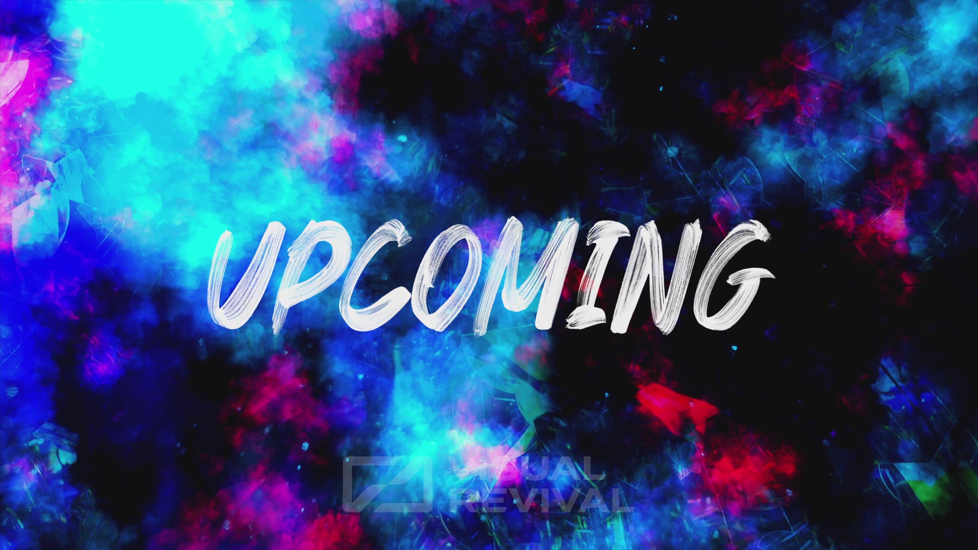 Vivid Light Title Slide - Upcoming | Visual Revival
