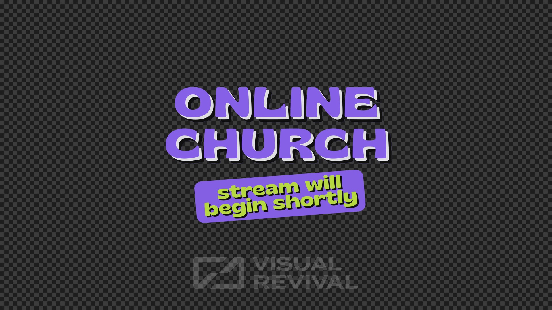 Summer Tiles Title Overlay - Online Church | Visual Revival