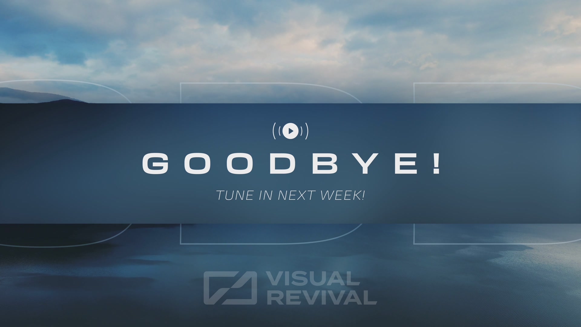 Lake Prespa Title Slide - Goodbye | Visual Revival