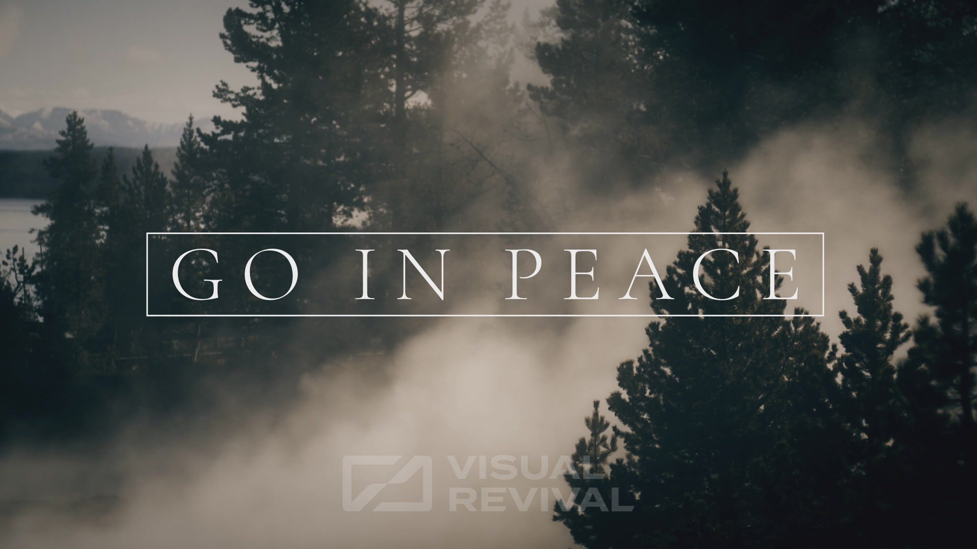 Misty Lent Title Slide - Go In Peace | Visual Revival