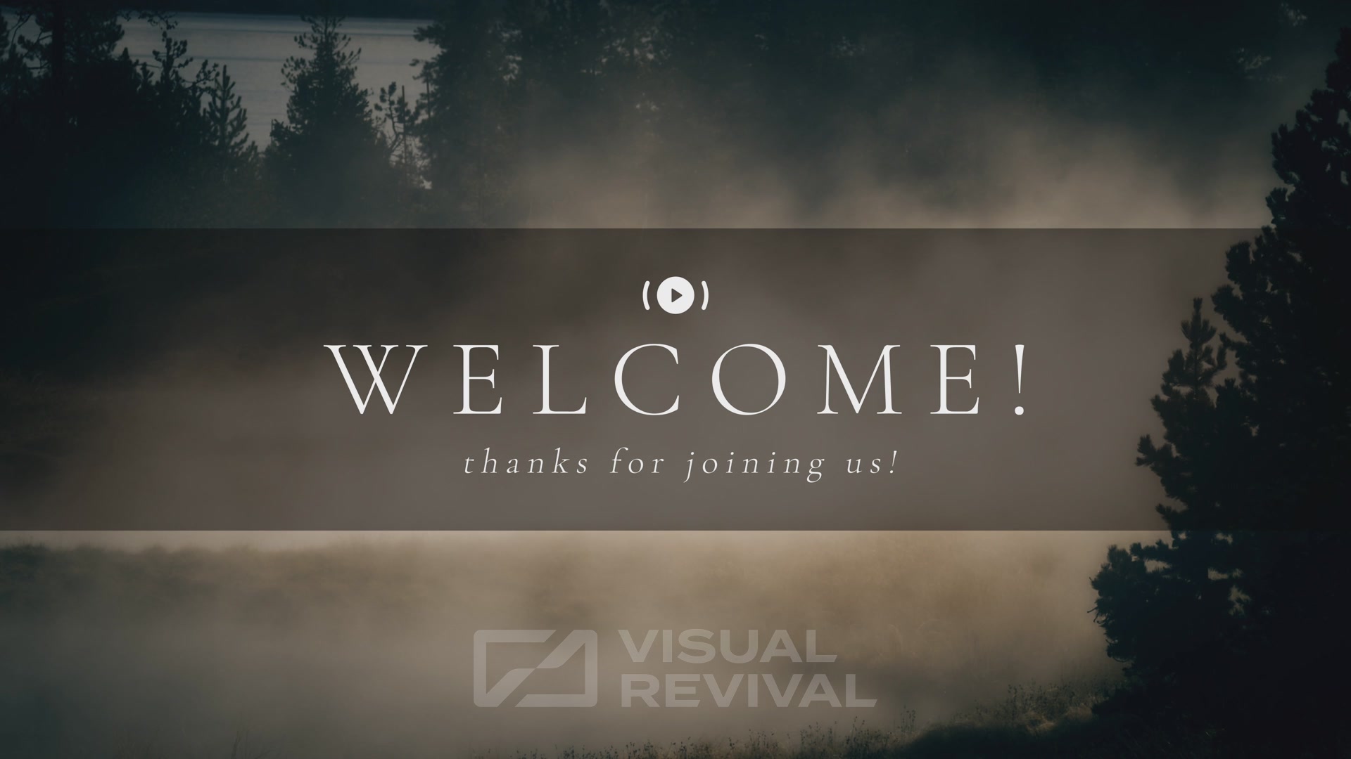 Misty Lent Title Slide - Welcome Thanks For Joining Us | Visual Revival